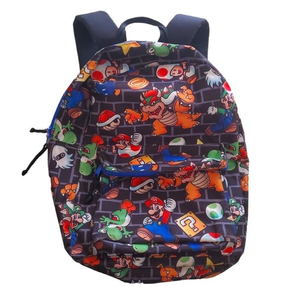 Nintendo | Accessories | Nintendo Super Mario Brothers Backpack | Poshmark